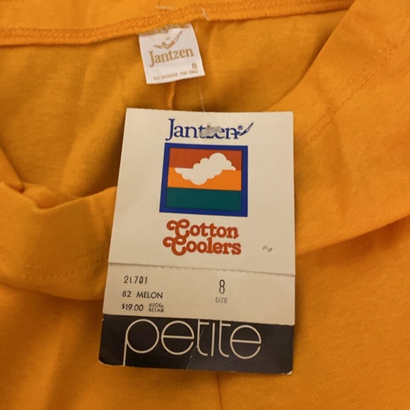 Jantzen | Pants & Jumpsuits | Vintage 97s Orange Ankle Flares With ...